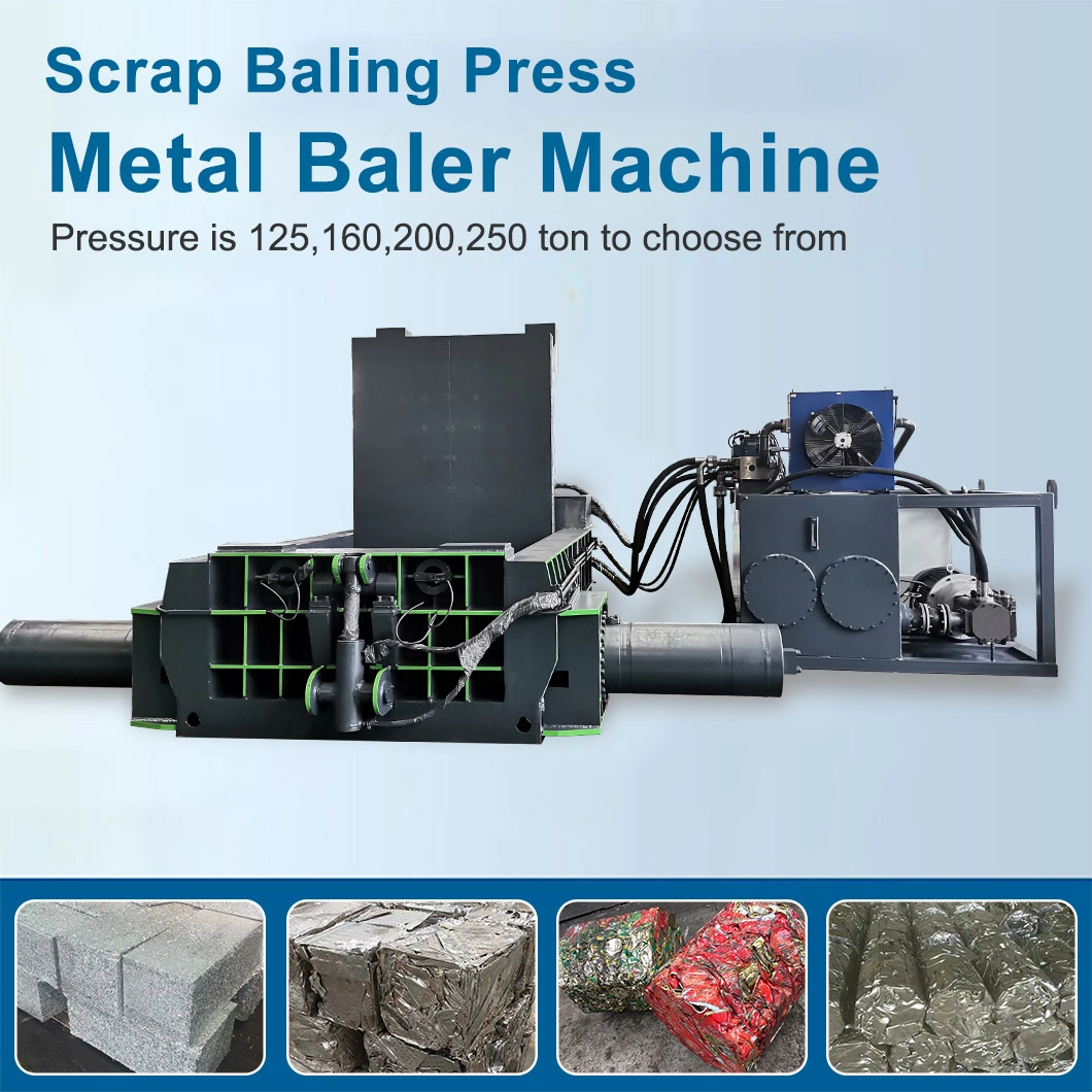 Hydraulic Scrap Metal Aluminum Compactor Baler Press, High Quality ...