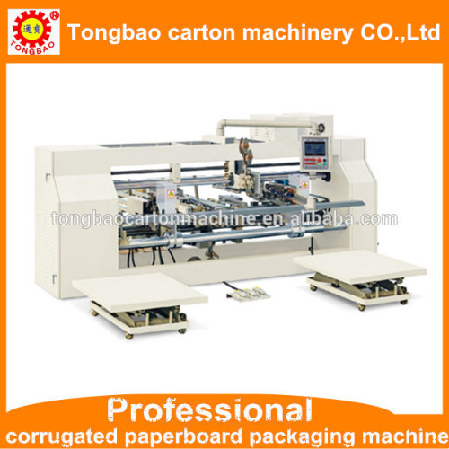Double Head Corrugated Carton Box Stitching Machine, High Quality ...