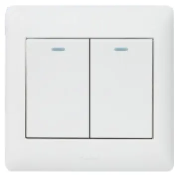 Bs Stander Two Gang One Way Push Switch, High Quality Bs Stander Two ...