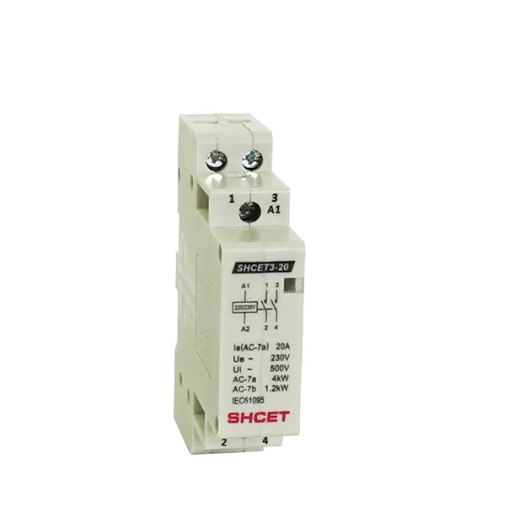 Din Rail Modular 110v Single Pole Ac Contactor 25a 1p, High Quality Din ...
