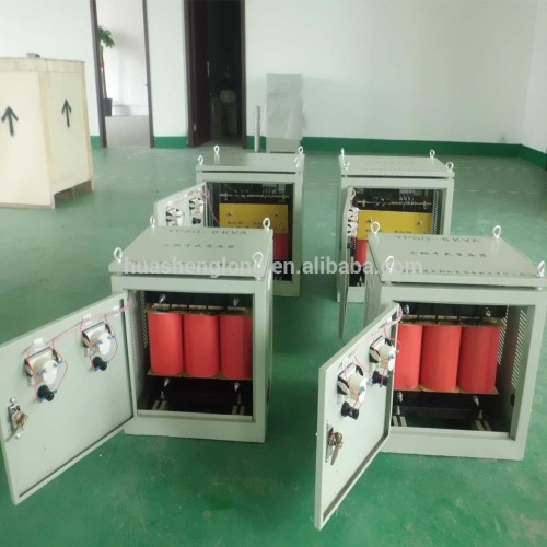 H Insulation Class Sg 3 Phase Dry Type Control Transformer With Cabinet ...