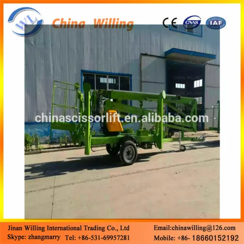 Diesel Power Vehicle Mounted Boom Lift, High Quality Diesel Power ...