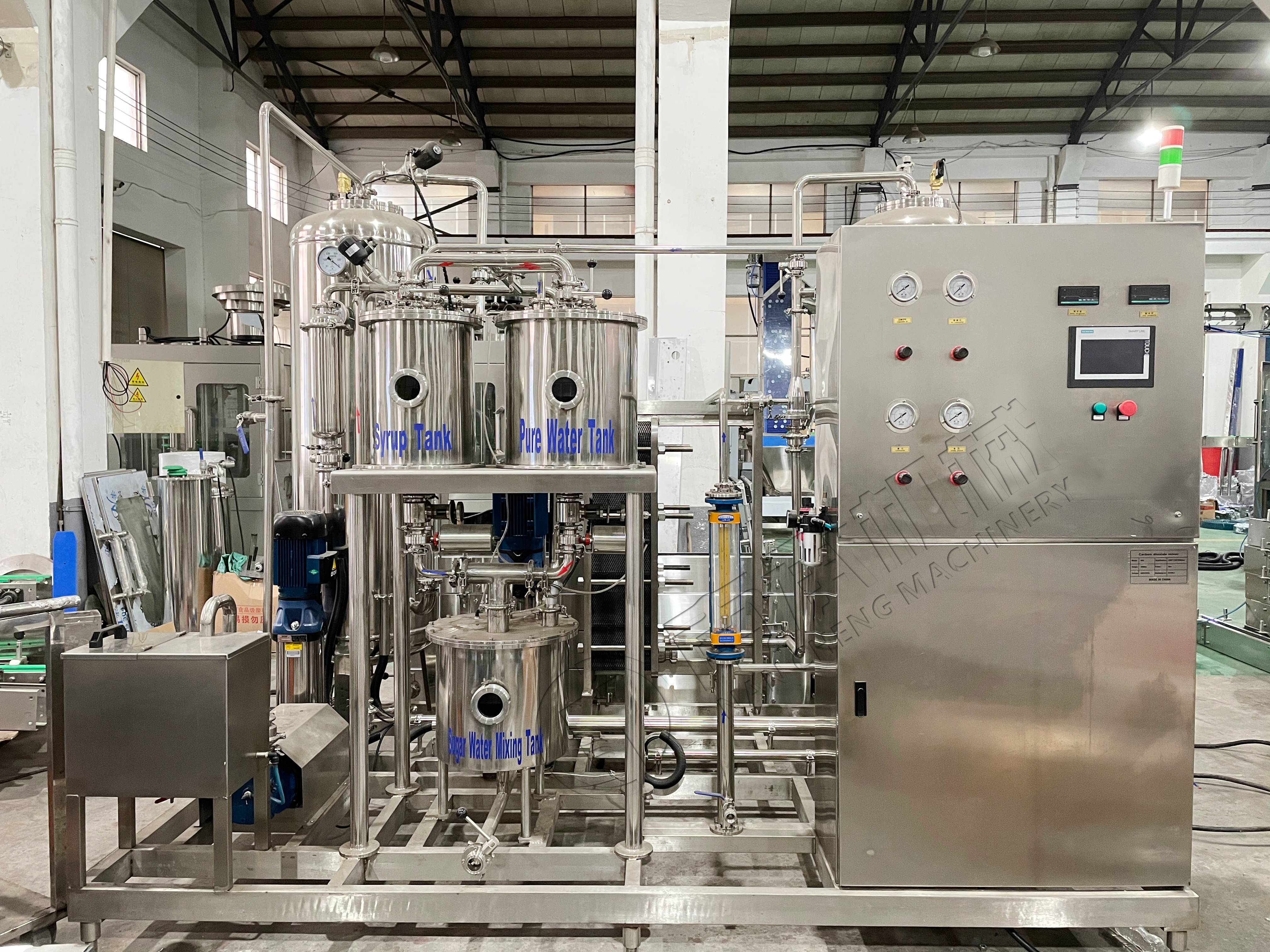 Carbonated Soft Drink Mixing Machine, High Quality Carbonated Soft ...