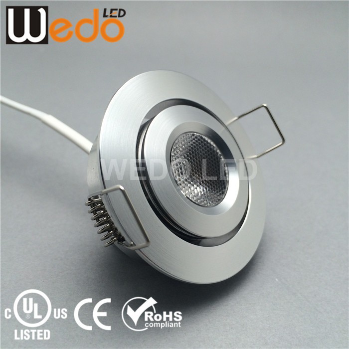 12 Volt Mini Downlights: Ul Ce Rohs 3300k 45 Degree Beam White Recessed ...