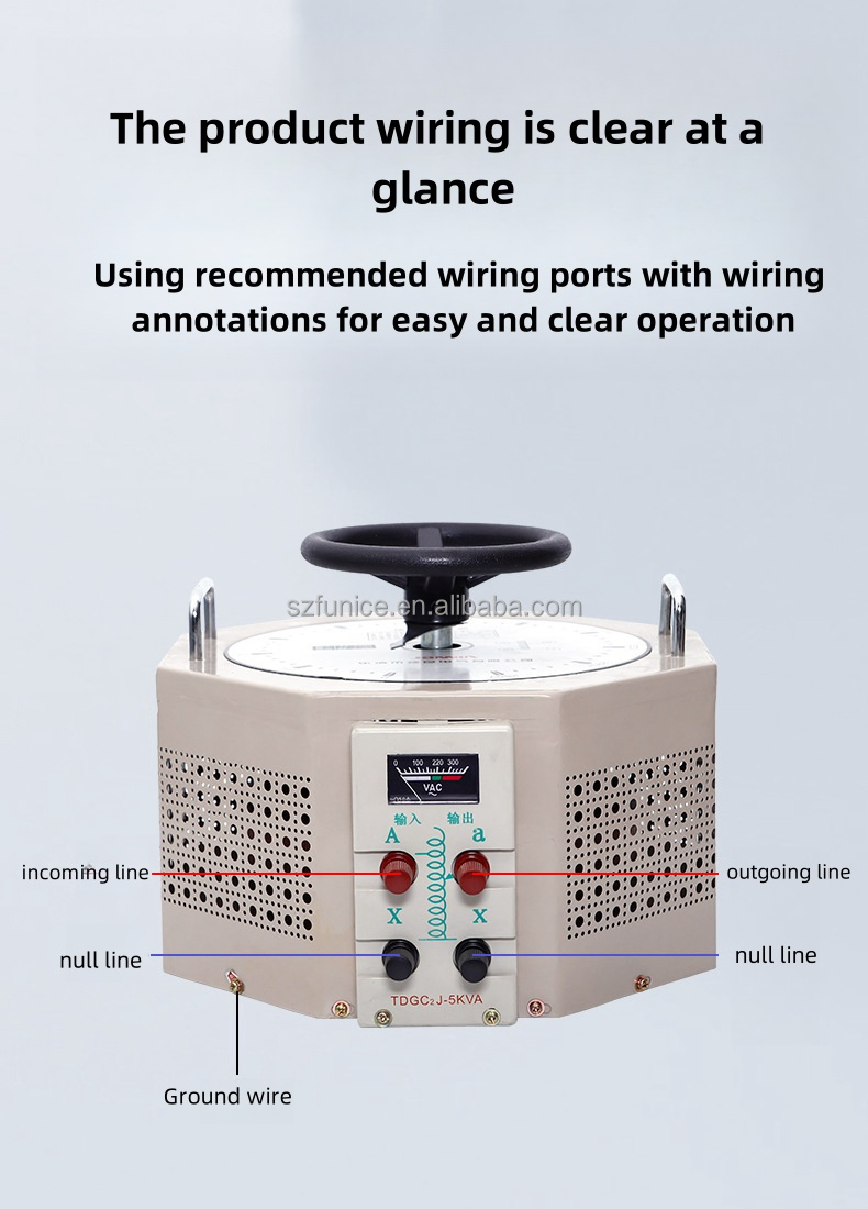 Tdgc2 15kva Electronic Variac Autotransformer - Single Phase To Three ...