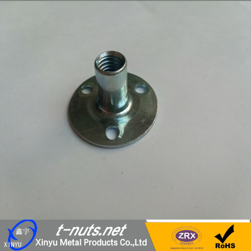 3 Hole Round Base T Nuts, High Quality 3 Hole Round Base T Nuts on ...