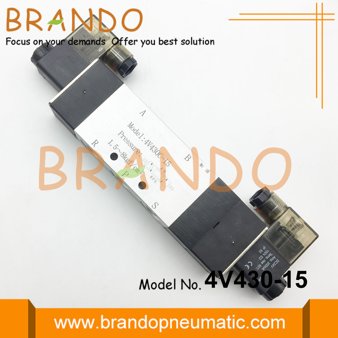 Pneumatic Valve 4V430-15 With Efficient Performance China Manufacturers ...