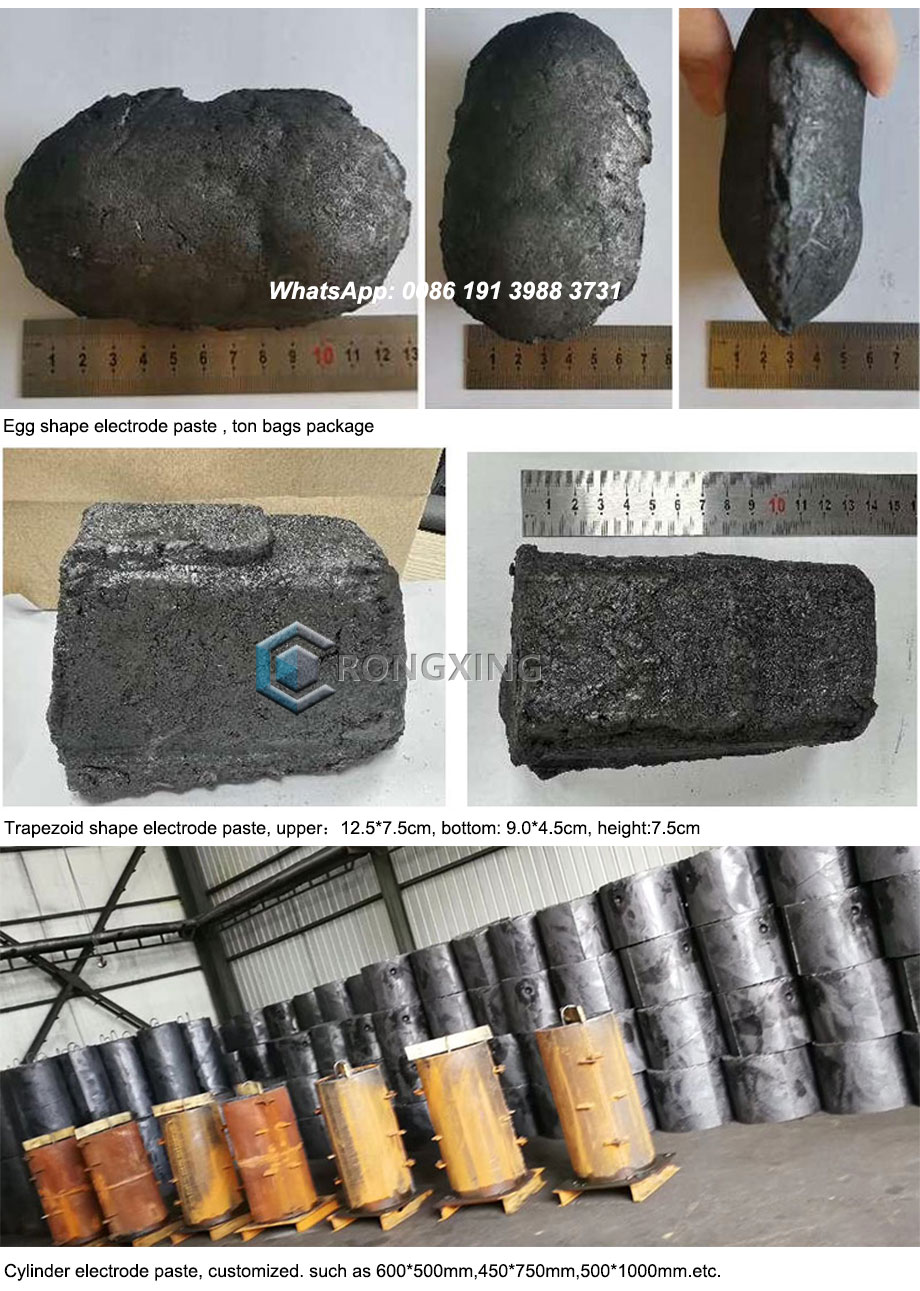 Self Baking Electrode Oval Carbon Electrode Paste Price, High Quality ...