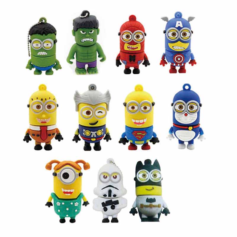 Promotional Pvc Various Of Cute Carton Usb Flash Drive Customized Usb ...