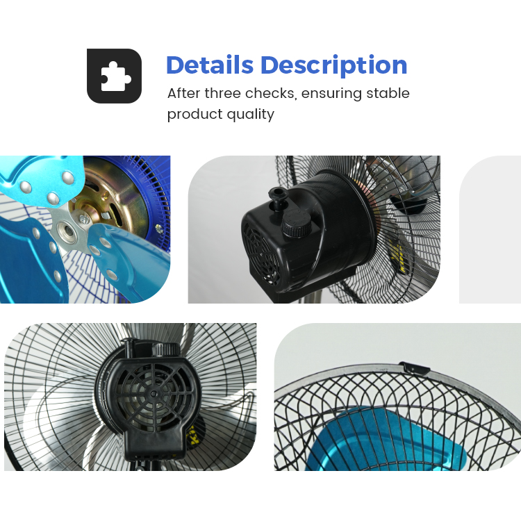 High Speed 12 Inch Stand Fan 110v/220v Ac Electric Pedestal Fan, High ...