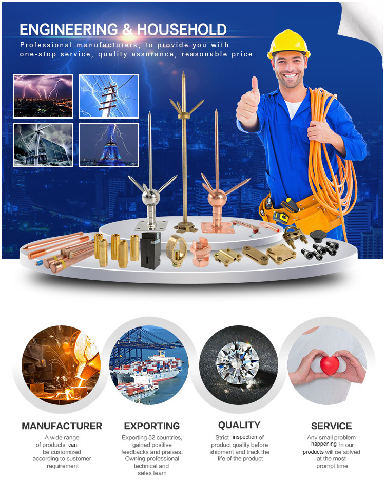 Underground Connection U Bolt Earth Rod Clamp, High Quality Underground ...