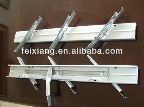 Natural Anodized Aluminium Louver Frame, Brown Louver Mechanism, High ...