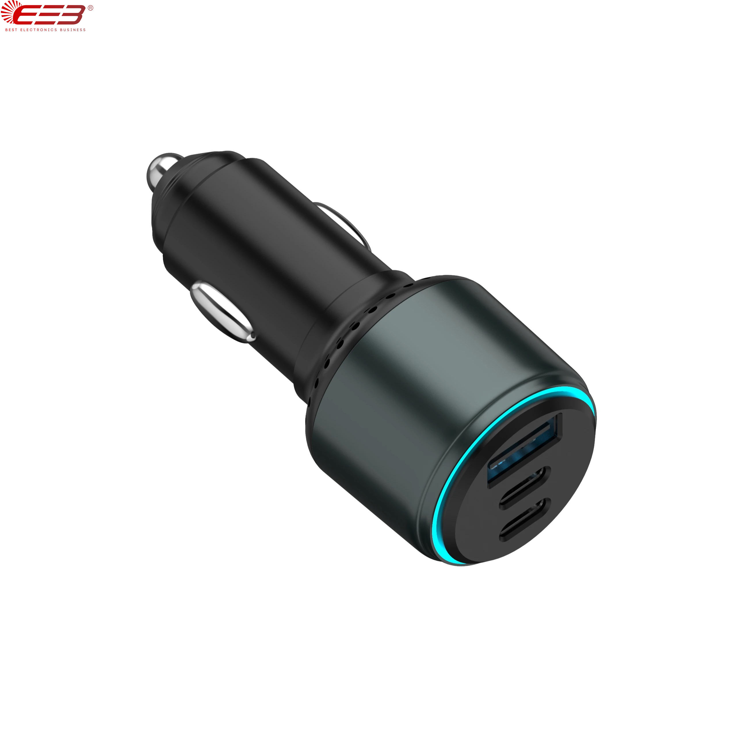 Beb 100w Usb C Pd Car Charger With Pps Super Fast Charging For Samsung ...