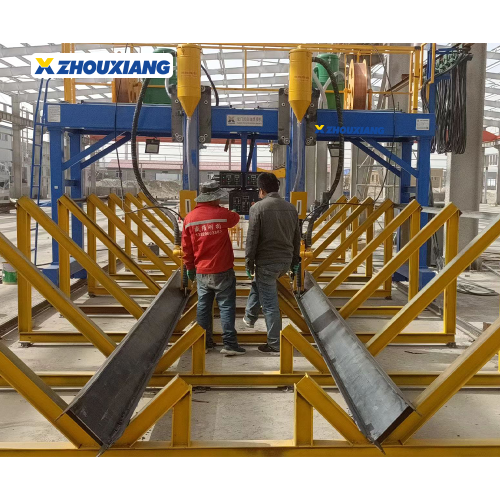 Structural Steel H Beam Assembly Production Line, High Quality ...