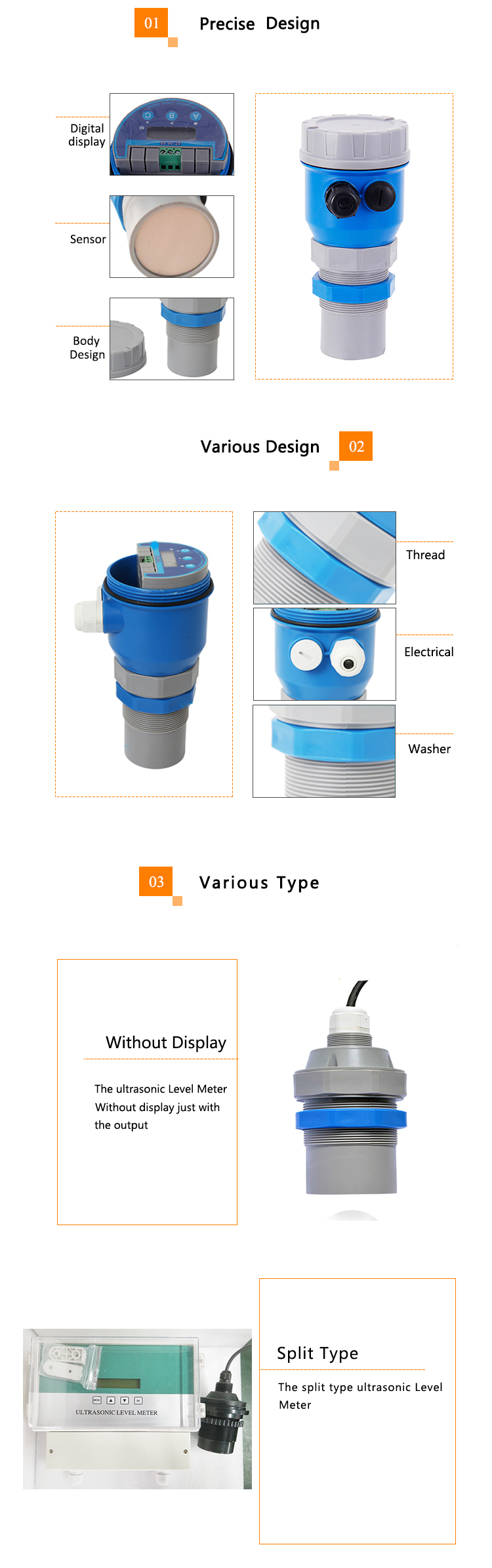 20mpower Ultrasonic Transmitter For Grain Silo Sensing, High Quality ...