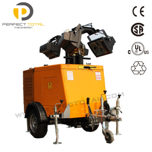 Mobile Telescopic Light Tower Diesel Generator, High Quality Mobile ...