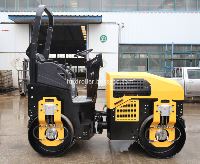 Mini Vibratory Asphalt Road Roller Machinery, berkualiti tinggi Mini ...