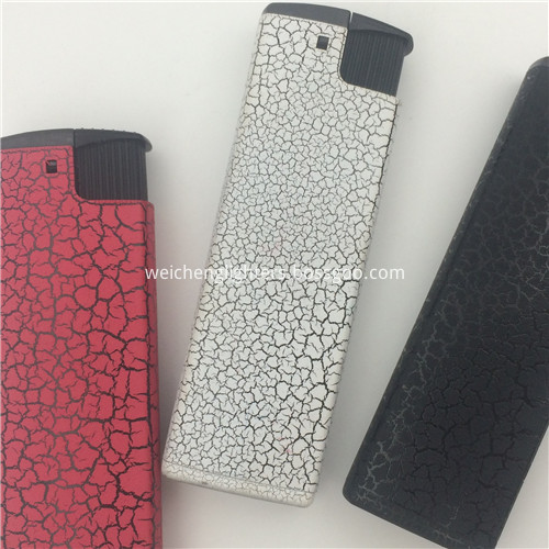 Flame Gas Piezo Lighter With Crack Paint, High Quality Flame Gas Piezo ...