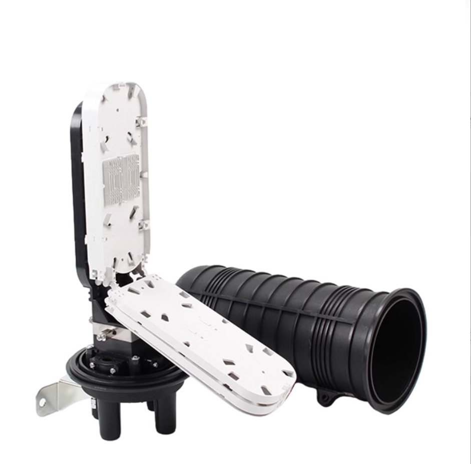 Ftth Aerial Duct Vertical Fiber Optic Box - Waterproof Outdoor Splice ...