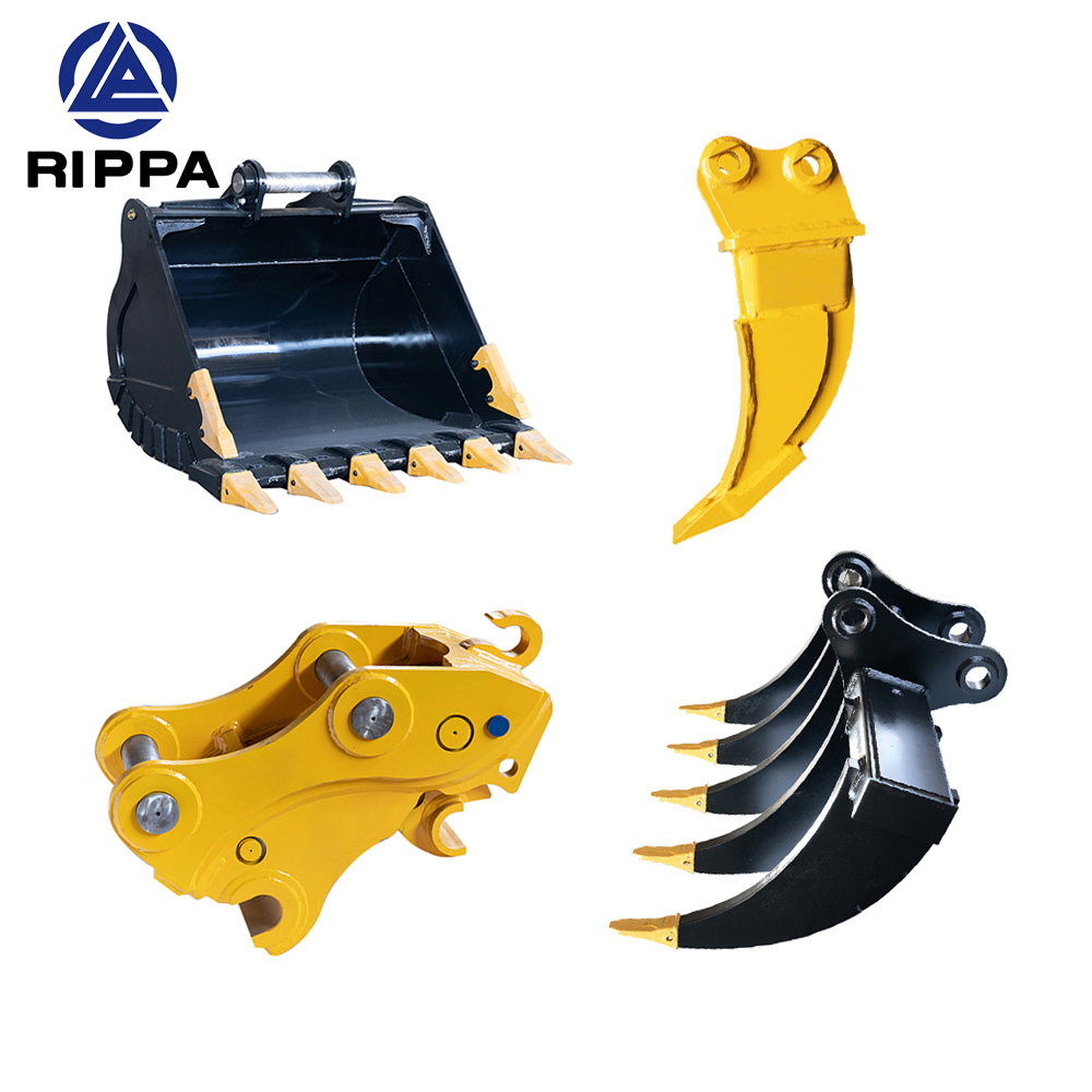 Rippa Construction Machinery Attachments Mini Excavator Log Grapple ...