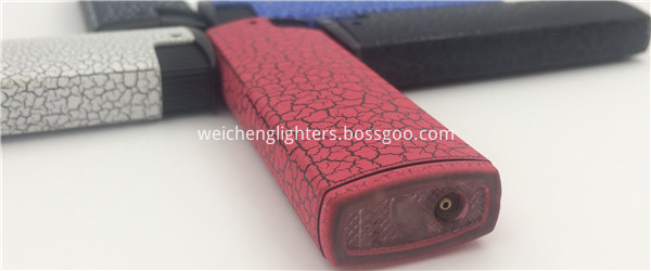 Flame Gas Piezo Lighter With Crack Paint, High Quality Flame Gas Piezo ...
