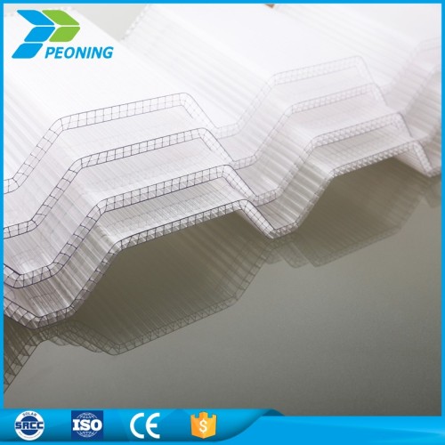 Translucent Plastic Pc Corrugated Roof Panels For Greenhouses, High ...