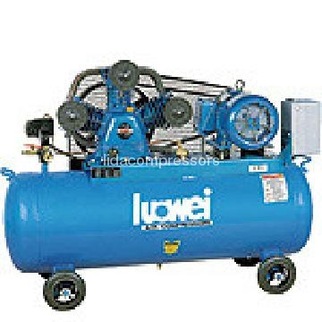 Belt Driven Piston One-stage Air Cooled Mobile Air Compressor W-0.36/8, High Quality Belt Driven ...