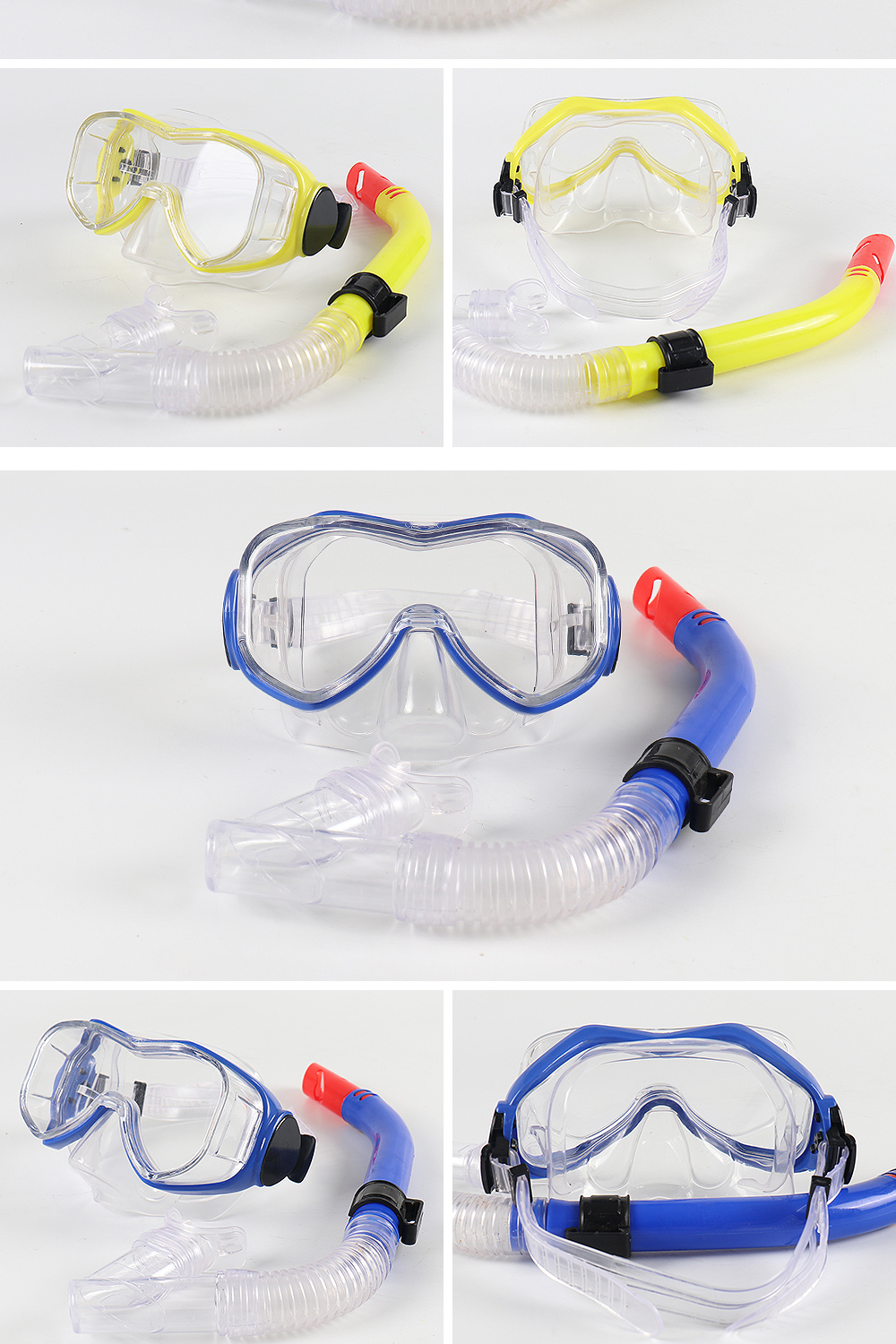 Adult Scuba Diving Mask, Snorkel, And Shockproof Anti-fog Snorkeling ...
