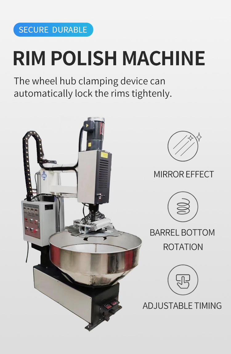 Automatic Portable Alloy Wheel Polish Machine For Efficient ...