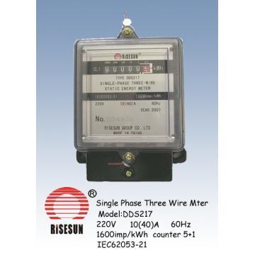 Single Phase Three Wire Energy Meters, High Quality Single Phase Three ...