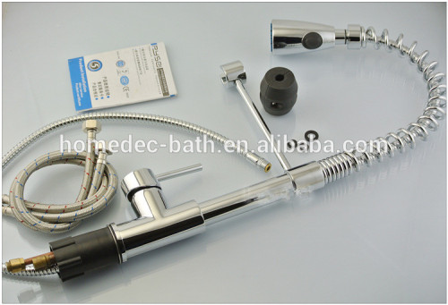 360 Degree Swivel Spring Loaded Pull Out Kitchen Faucet, High Quality ...