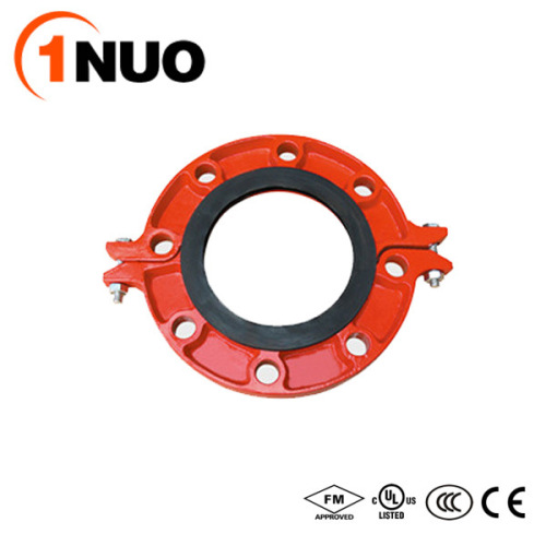 Ductile Iron Pipe Fittings Split Grooved Flange China Manufactory, High ...
