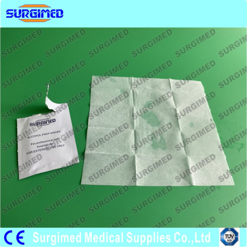Medical Disposable 70% Isopropyl Nonwoven Alcohol Swabs, High Quality ...