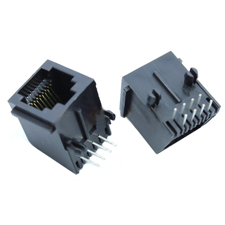 Modular Jack 8P8C with Flat pin China Manufacturers Suppliers Factory ...