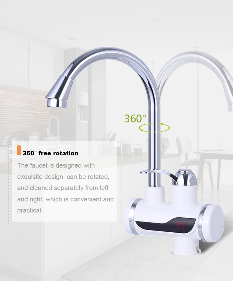 Instant Electric Heating Water Faucet With Lcd Digital Display: Your ...