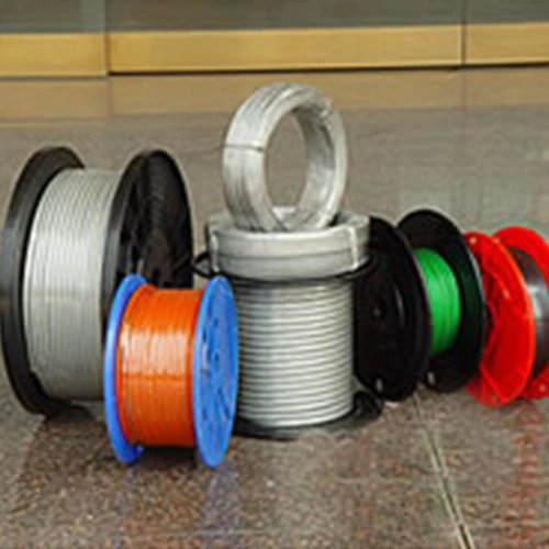 PVC PA plastic coated stainless steel wire rope China Manufacturers ...