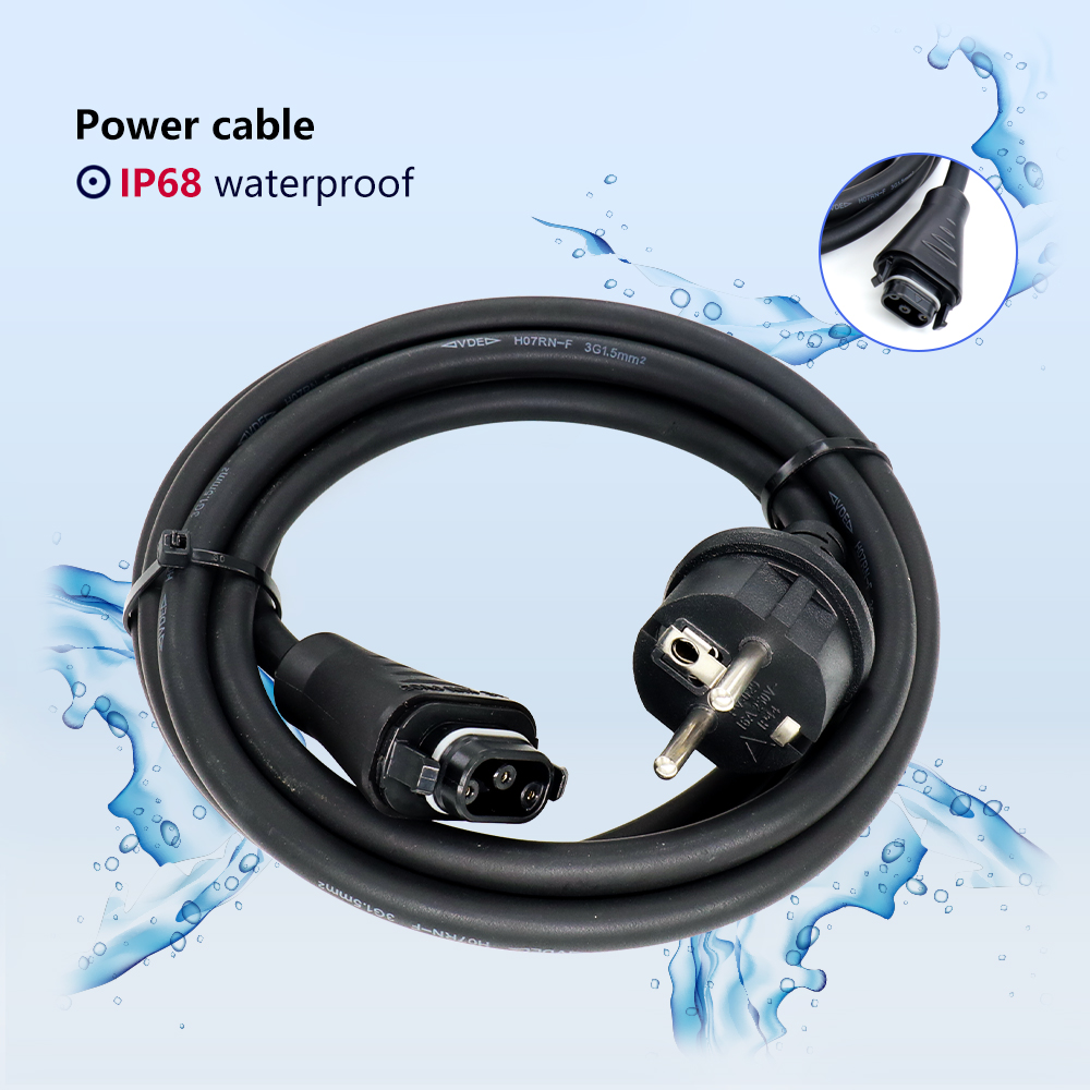 Bc05 Hms Ac Trunk Connector With Schuko Eu Plug For Solar Cable Bc05 ...