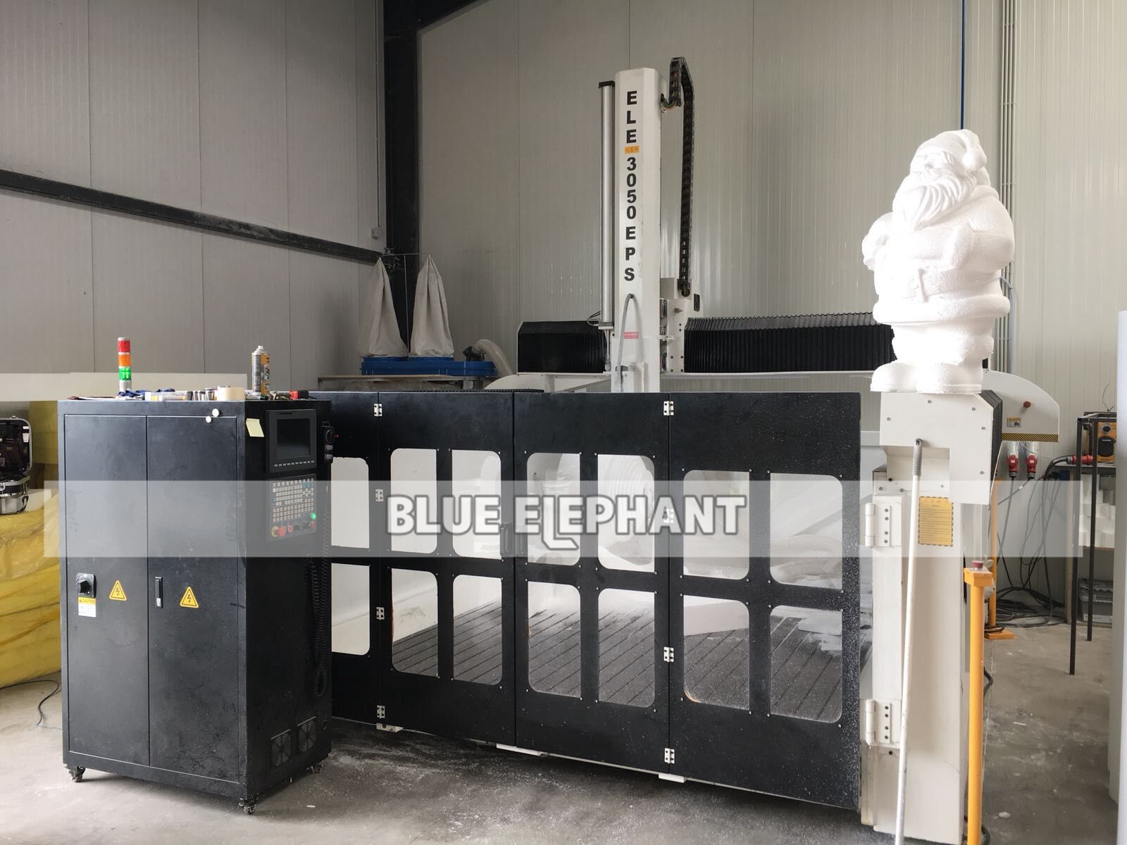 Blue Elephant Horizontal 4 Axis Cnc Router Eps Foam Cutting Machine For ...