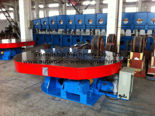 Rotary Welding Positioners , Welding Turntable For Steel Pipe, High ...