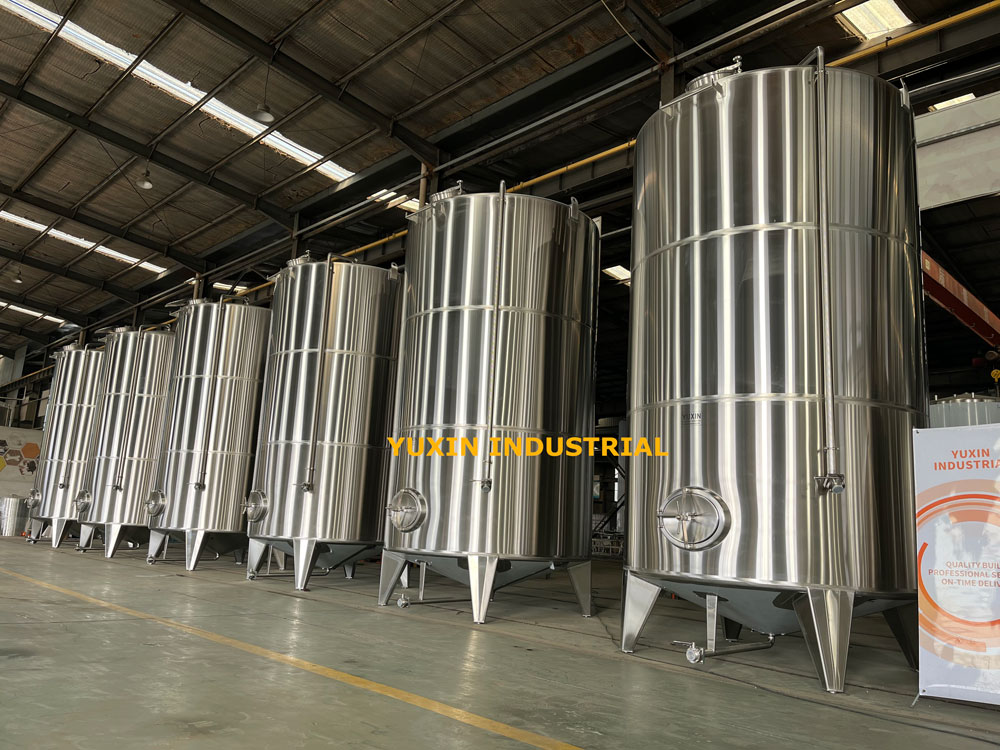 Stainless Steel Storage Tanks For Alcohol, Olive Oil, And Cooking Oil ...