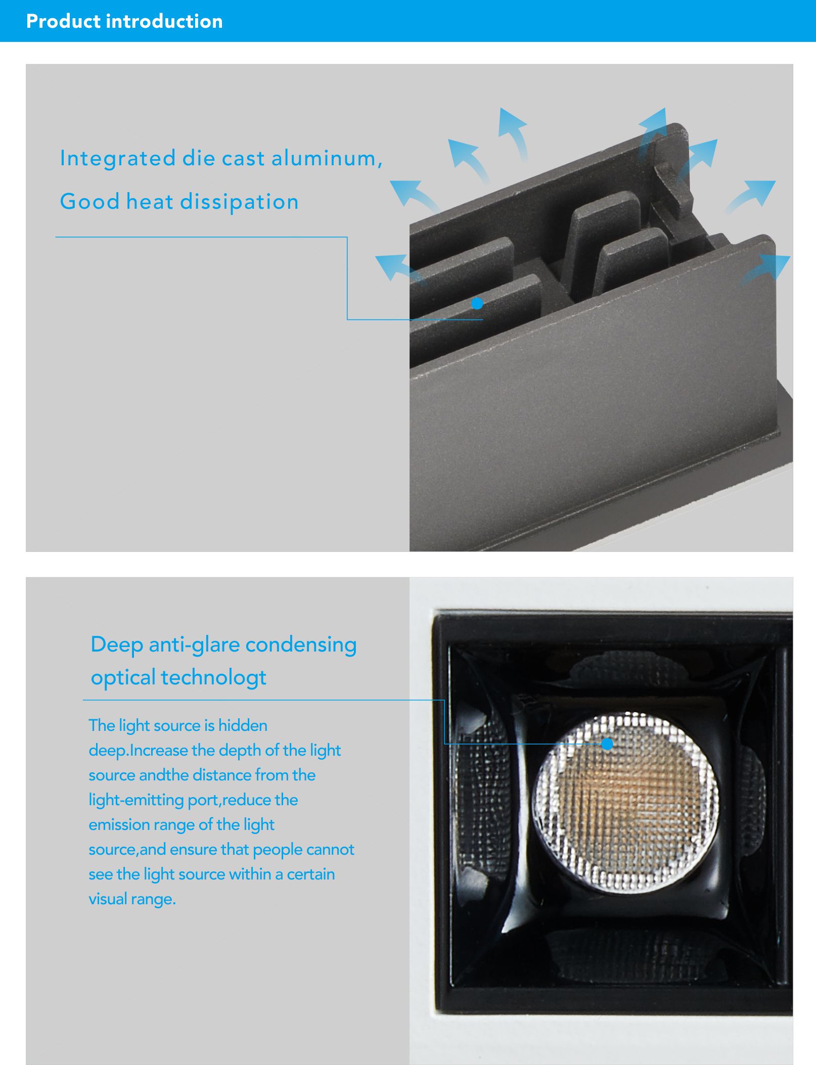 2w Aluminum Led Mini Grille Recessed Downlight, High Quality 2w ...
