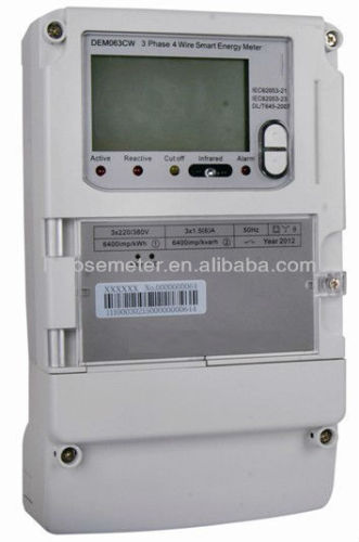 Logos Front Panel Mounted Three Phase Three Wire/four Wire Credit ...