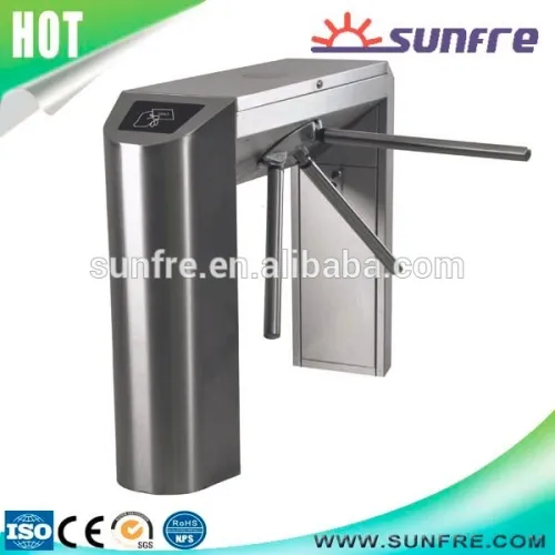 Baffle Gate Turnstile , Fingerprint Turnstile, High Quality Baffle Gate ...