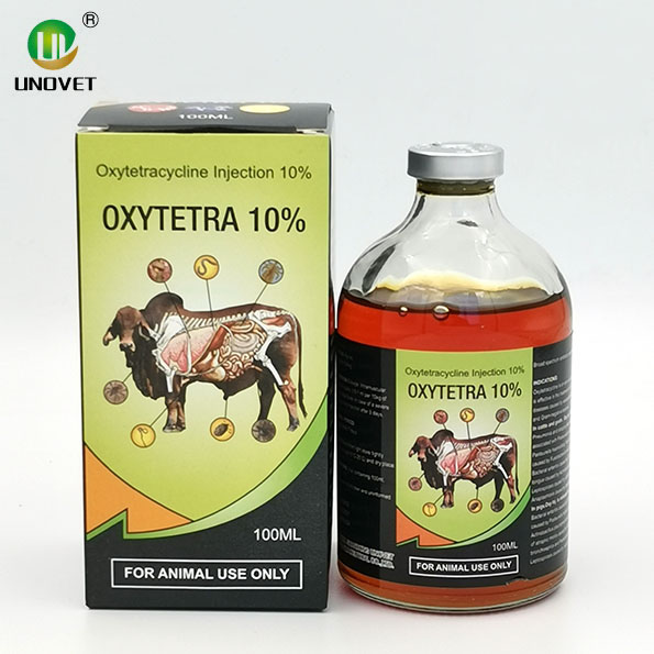 Oxytetra 10% 100 มล. Oxytetracycline ฉีด Oem 9 สัตวแพทย์ คุณภาพสูง ...
