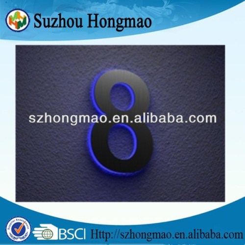 Backlit Led Digital House Number "8", High Quality Backlit Led Digital ...