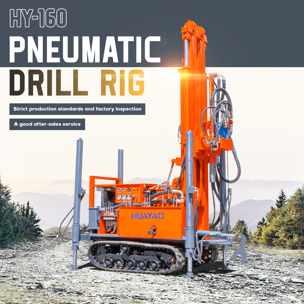 Crawler Pneumatic Drilling Rigs For Rock Drilling 100m-200m - Hot Sale ...