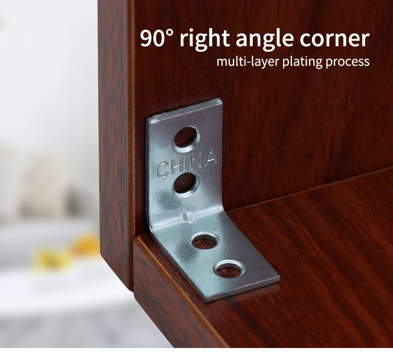 90 Degree Steel Bracket Furniture Connector Hardware Fittings, High ...