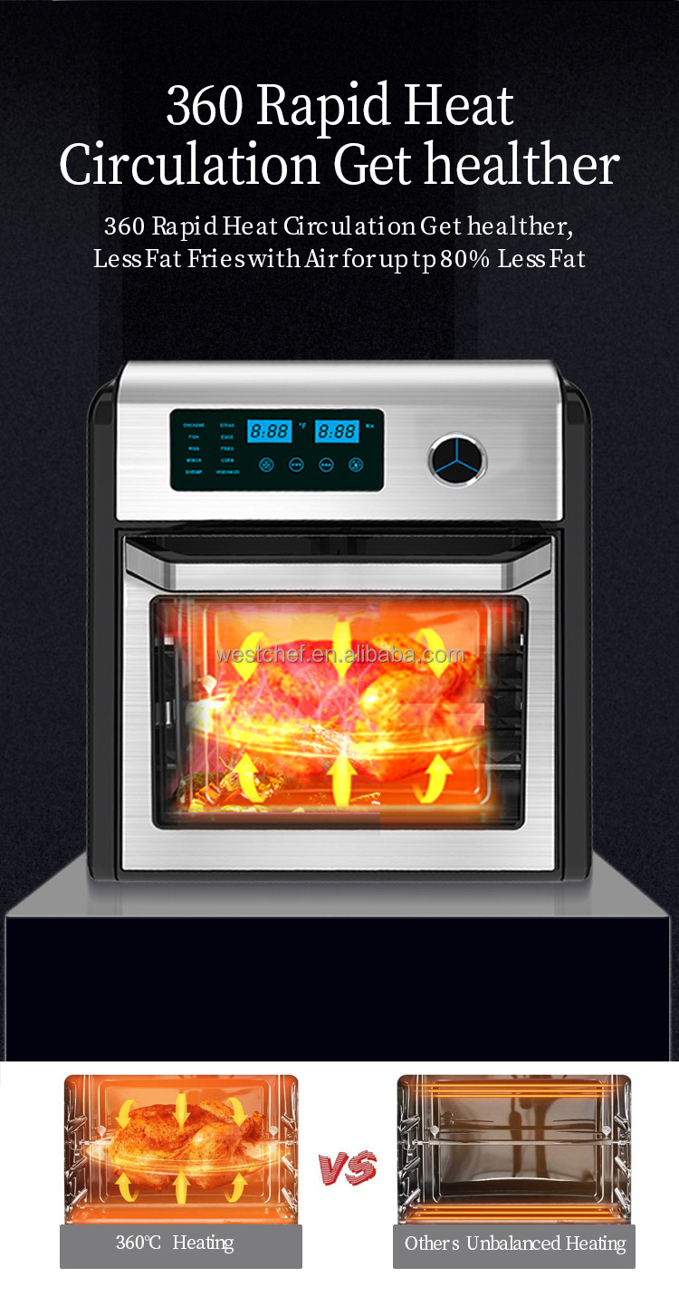 Digital Touchscreen Intelligent Smokeless Electric Fast Heating Toaster ...
