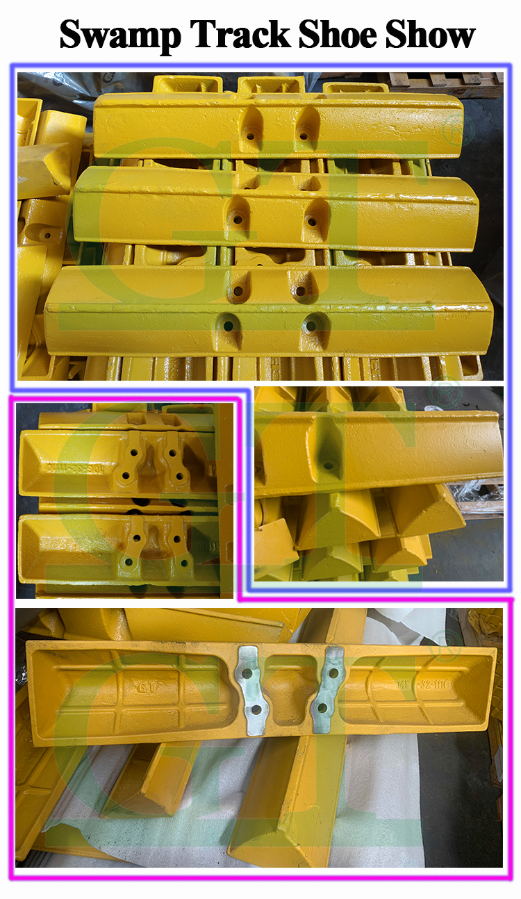 Swamp Track Shoe Assembly For D31, D3c, D6h, D60, D65 Dozer ...
