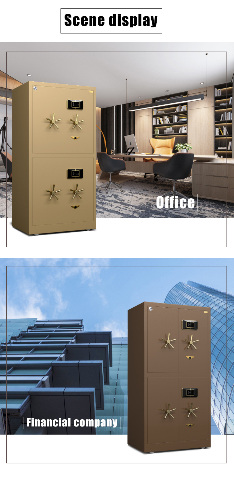 Csp Certificate Double Door Office Security Safe Box, High Quality Csp ...
